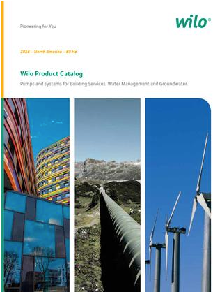 Wilo Releases 2016 Product Catalog | Wastewater Digest