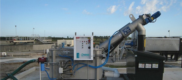 Septage Acceptance Plant Uses Fine Screen for Compaction & Dewatering ...