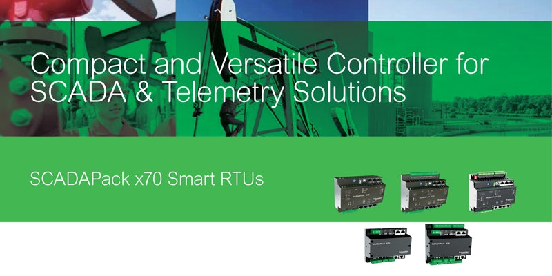 Schneider Electric SCADAPack x70 Brochure | Wastewater Digest