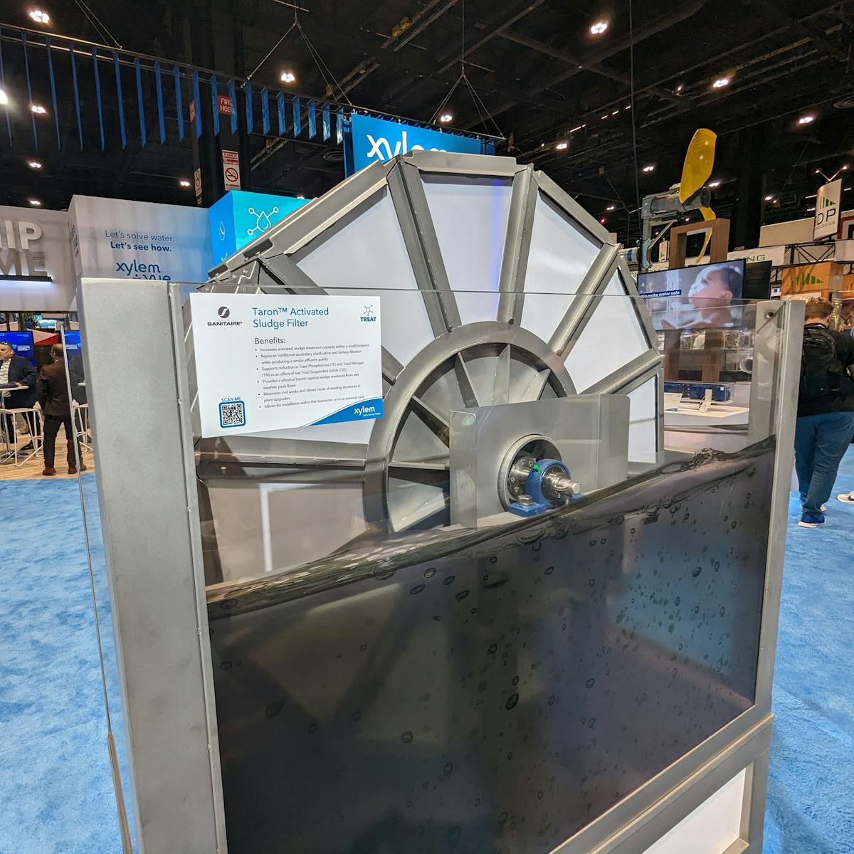 Xylem's Sanitaire Taron activated sludge filter debuts at WEFTEC 23 ...